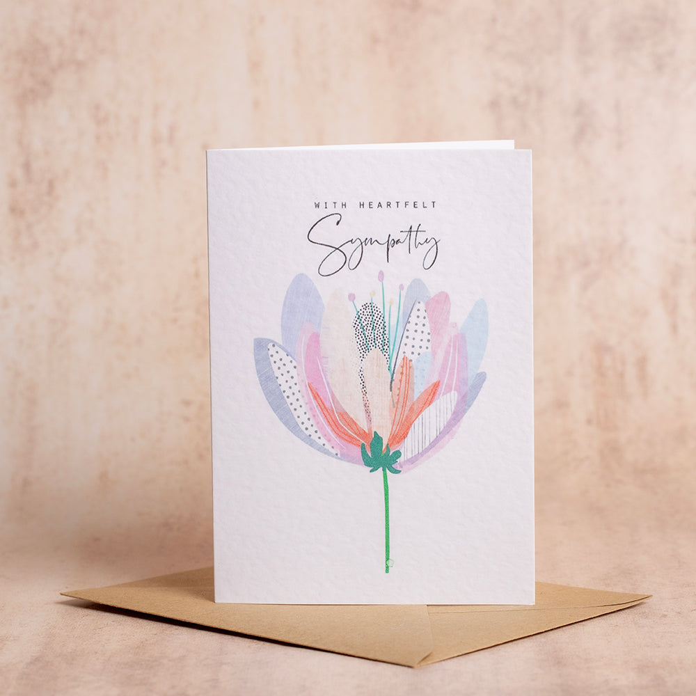 Sympathy Greeting Cards - With Heartfelt Sympathy Sentiment & Personal ...